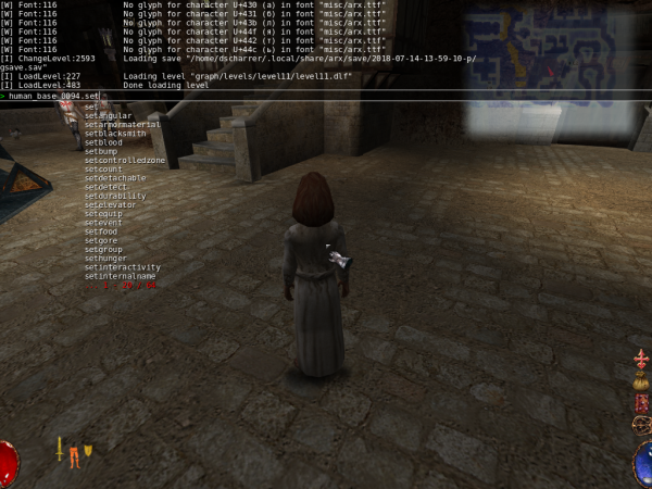 Script Console Arx Libertatis Wiki 